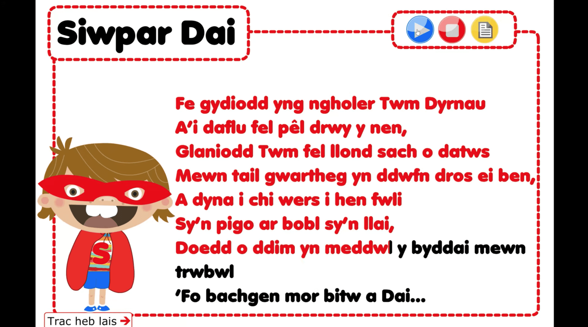 Welsh songs/ Caneuon Cymraeg - Ysgol Gynradd Llanidloes Primary School
